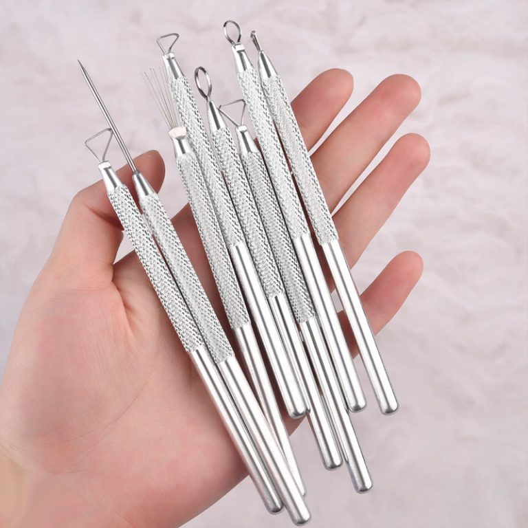 Set de 8 herramientas metálicas para modelado – Taller del Alma